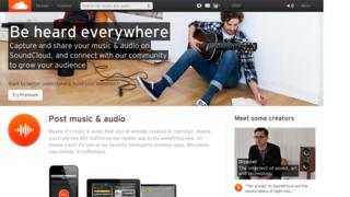 SoundCloud boss puts in the air miles - BBC News