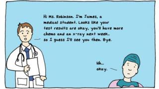 What's up, Doc? How comic strips are improving bedside manner - BBC News