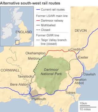 Network Rail chooses Dawlish alternative route - BBC News
