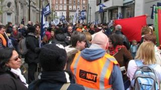 Thousands of schools shut by NUT strike - BBC News