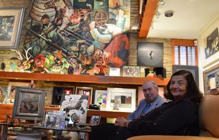 The retired doctor with a surrealist art treasure trove - BBC News