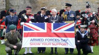 Armed Forces Day celebrations take place across UK - BBC News