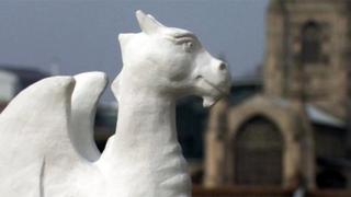 Go Go Dragon statues revealed ahead of 2015 art trail - BBC News