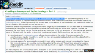 Reddit downgrades technology community after censorship - BBC News