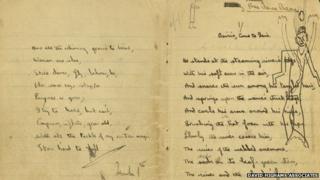 Dylan Thomas notebooks arrive in Wales from US - BBC News