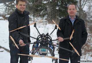Tree-mapping drone start-up has sky-high ambitions - BBC News