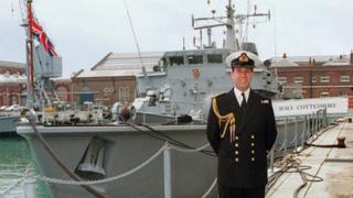 The close relationship between the royals and the navy - BBC News