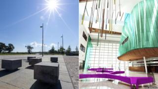 Sneak peeks: Inside Inverness' new campus - BBC News