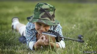 In America, some children come to guns early - BBC News