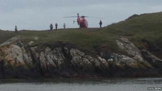 Anglesey sea search for missing Isaac Nash, 12 - BBC News