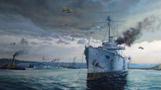 Last WW1 Gallipoli ship HMS M33 to open to public - BBC News