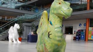 Go Go Dragon statues revealed ahead of 2015 art trail - BBC News