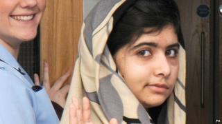 Malala becomes youngest person ever to win Nobel Prize - BBC News
