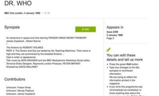 BBC's Genome Project offers radio and TV archive listings - BBC News