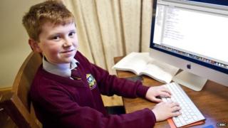 How one boy from Ireland became an app developer at 12 - BBC News