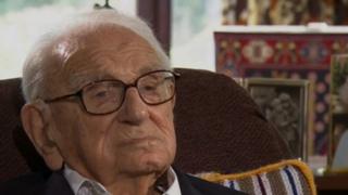 Holocaust 'hero' Sir Nicholas Winton dies aged 106 - BBC News