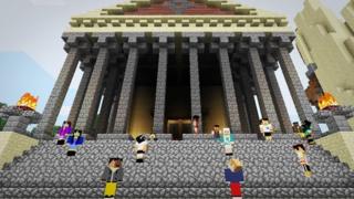 Minecraft used to teach children molecular chemistry - BBC News