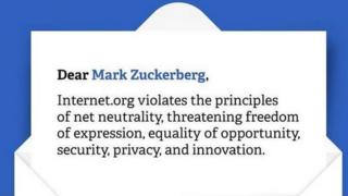 Protests grow against Facebook's Internet.org - BBC News