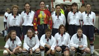 The secret history of women's football - BBC News