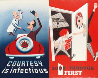 Vintage Rospa safety posters found in warehouse to be published - BBC News