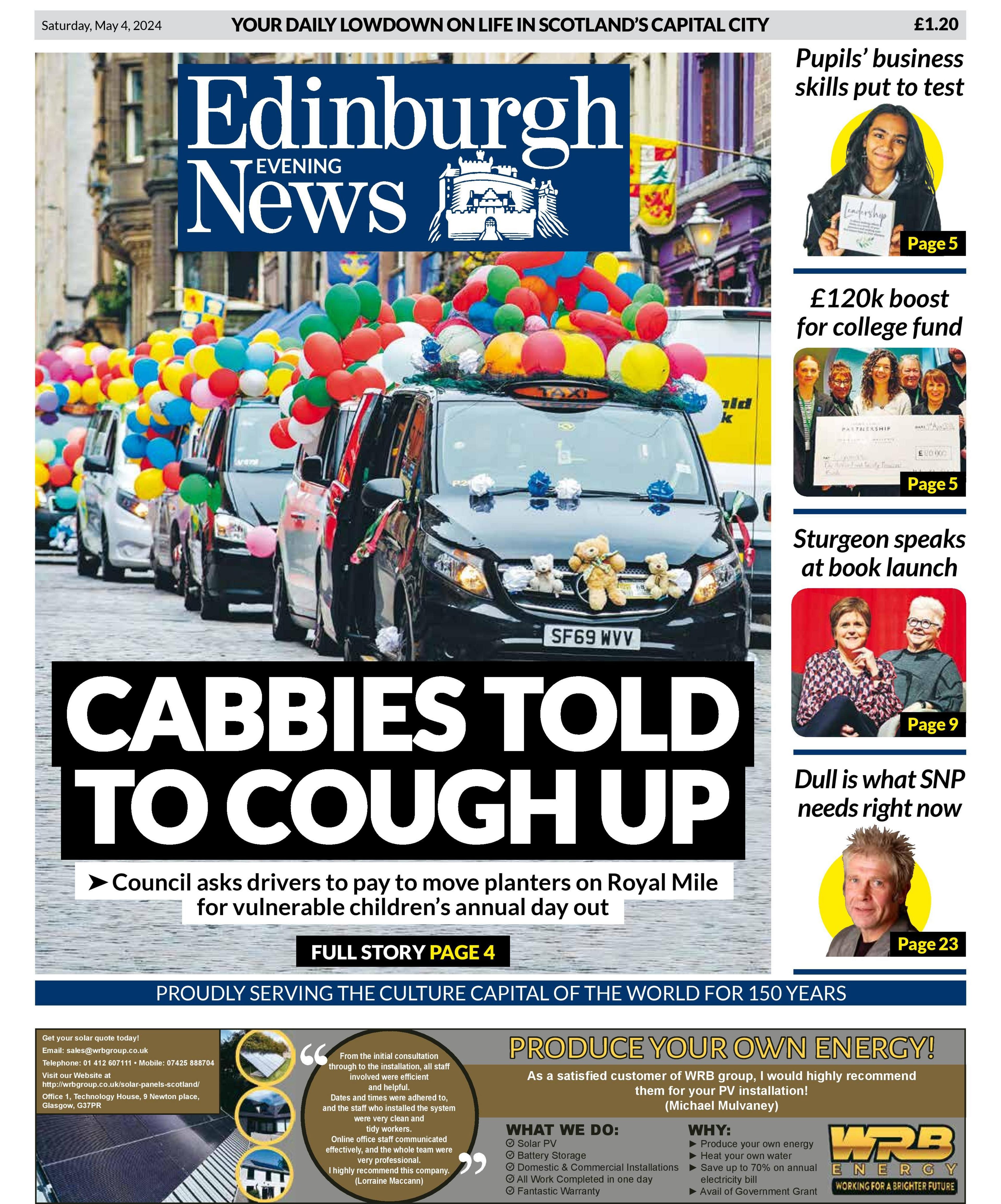 Scotland's papers: 'Slimline' cabinet and care homes row - BBC News