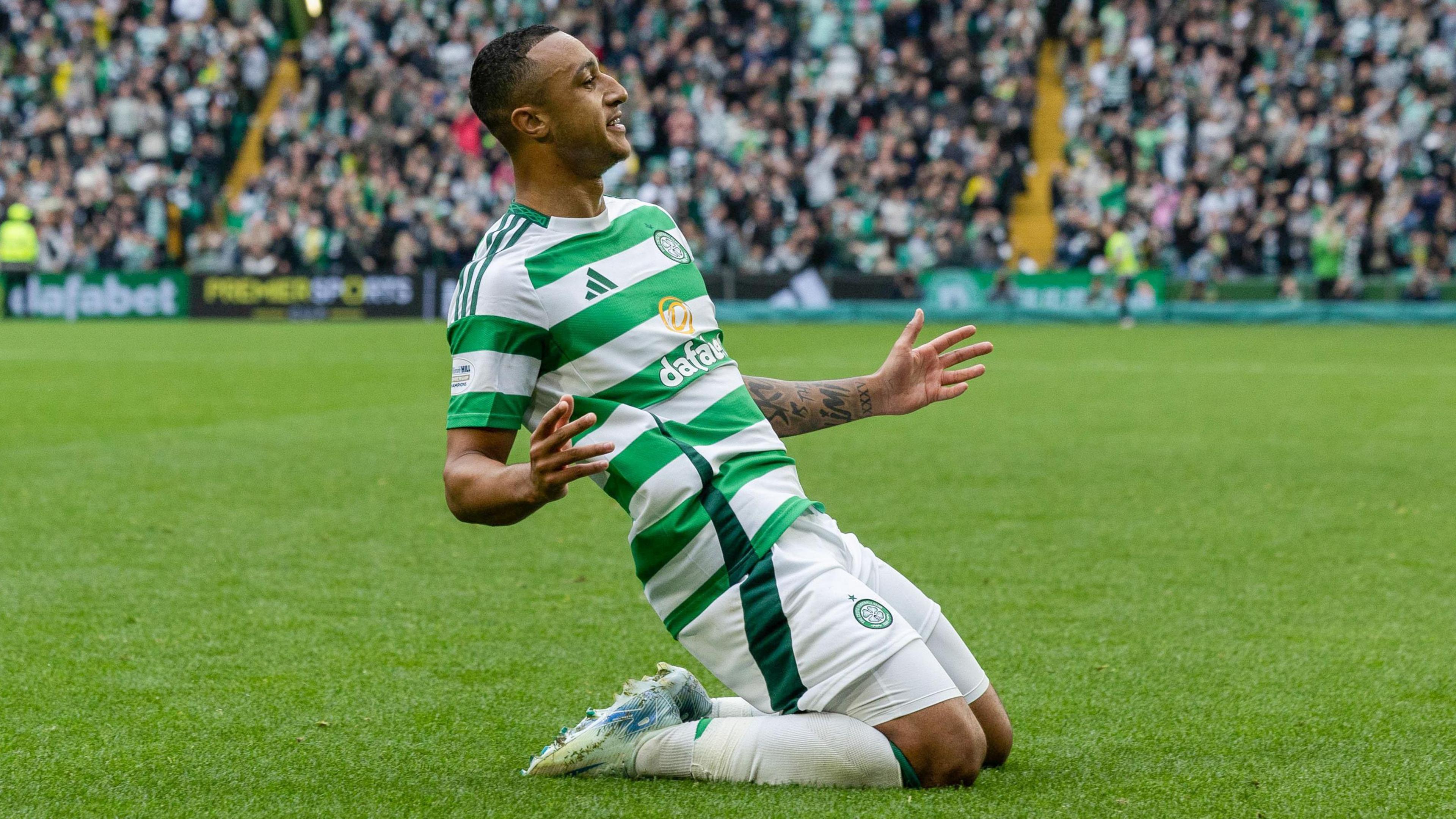 Celtic: Adam Idah 'annoyed' despite double goalscoring display in win ...