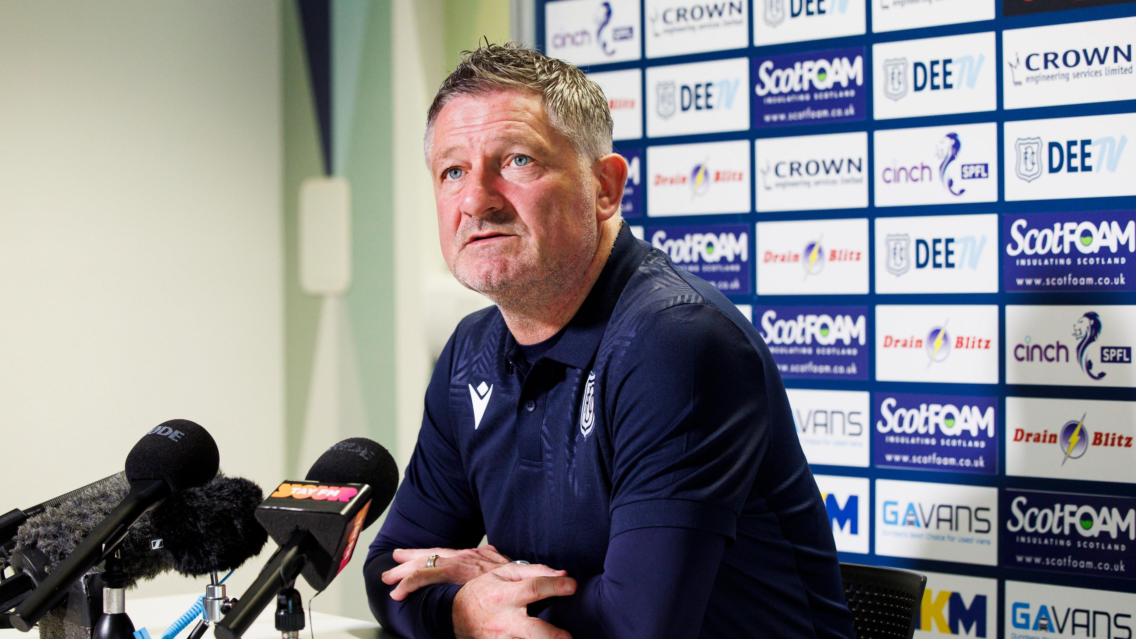 Dundee: Docherty on Europe and Dens Park pitch for Rangers game - BBC Sport