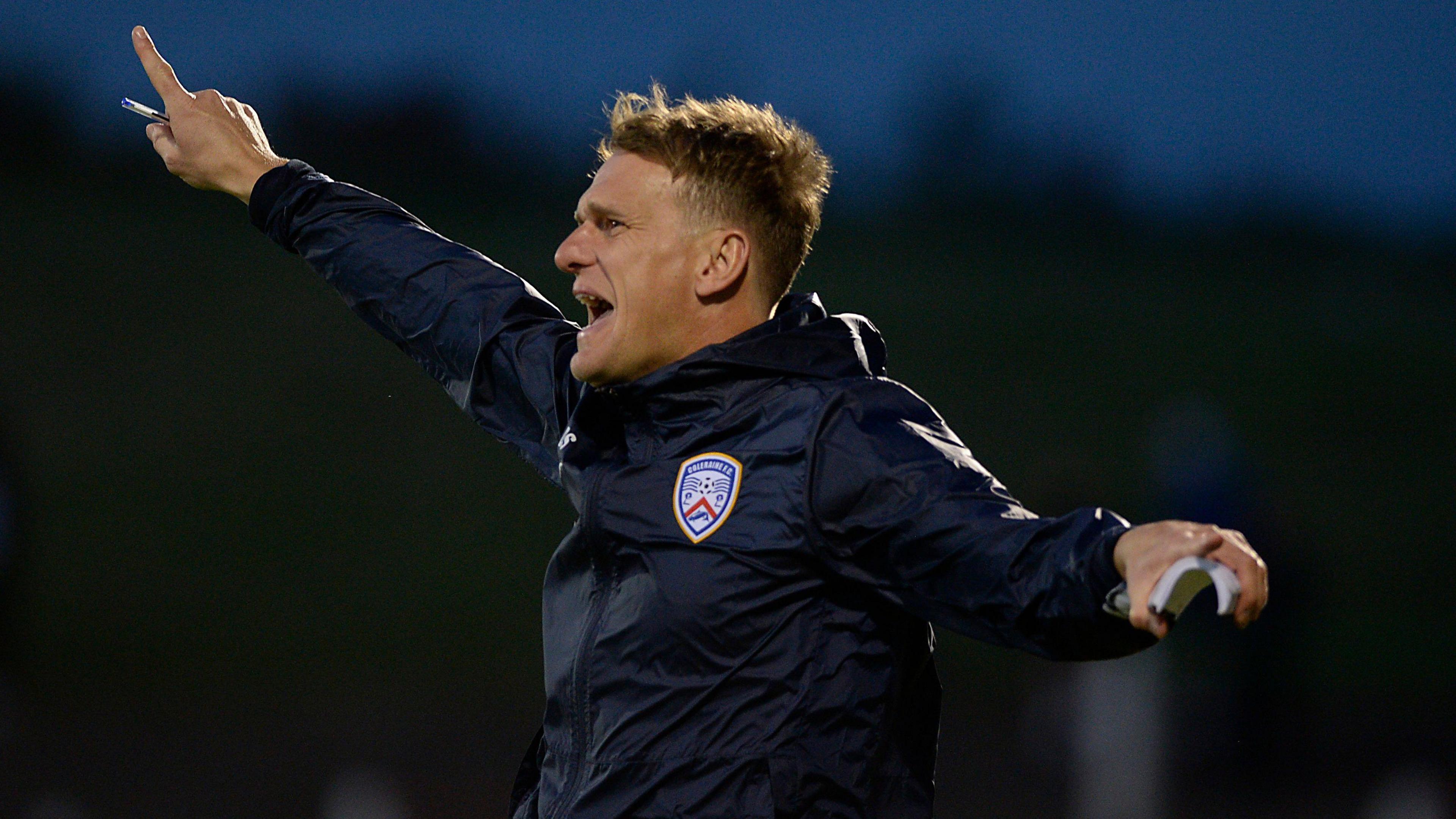 Irish Premiership: Coleraine head coach Dean Shiels wants Coleraine to ...