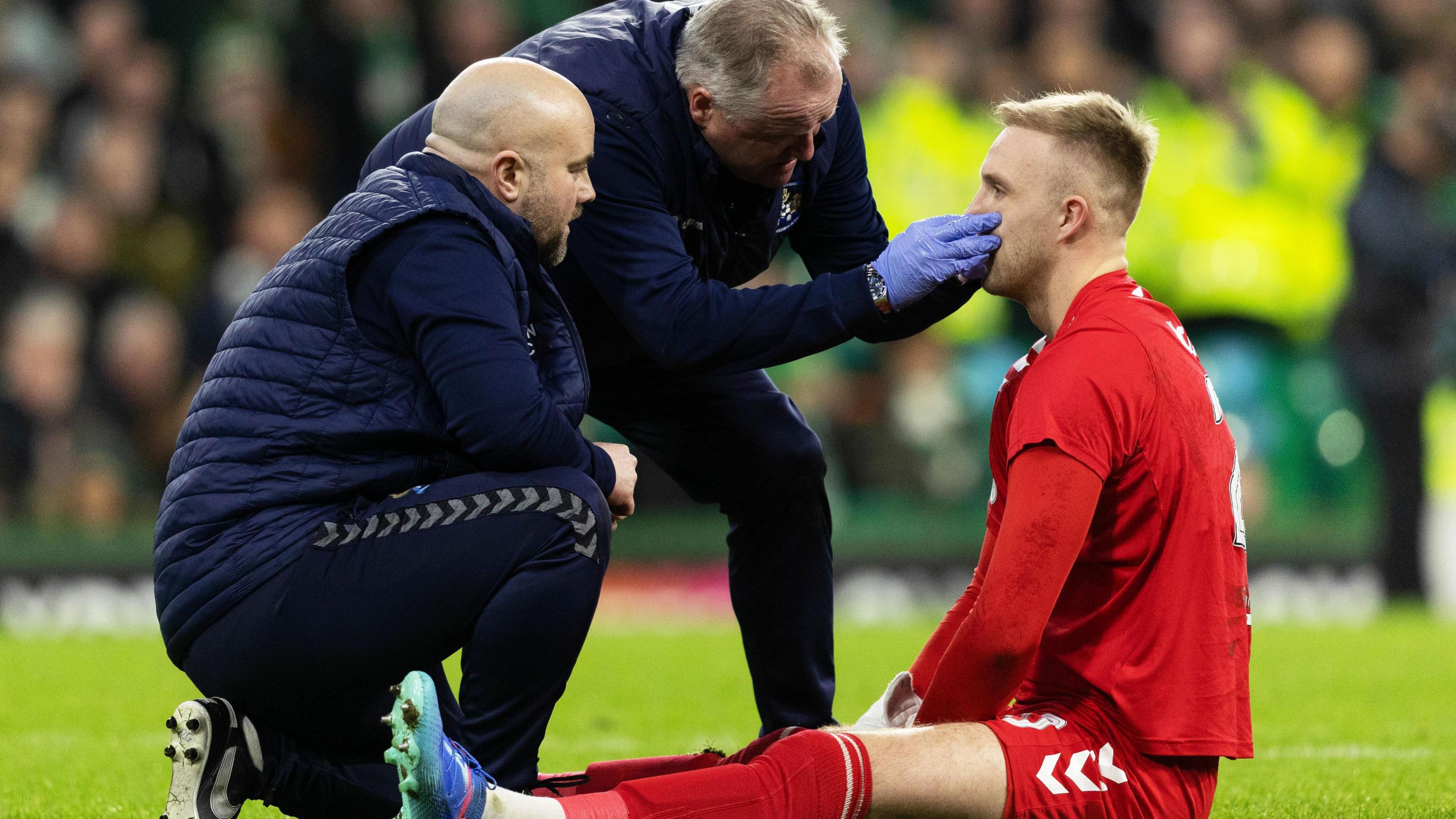 Kilmarnock: Robby McCrorie faces four weeks out with facial injury ...