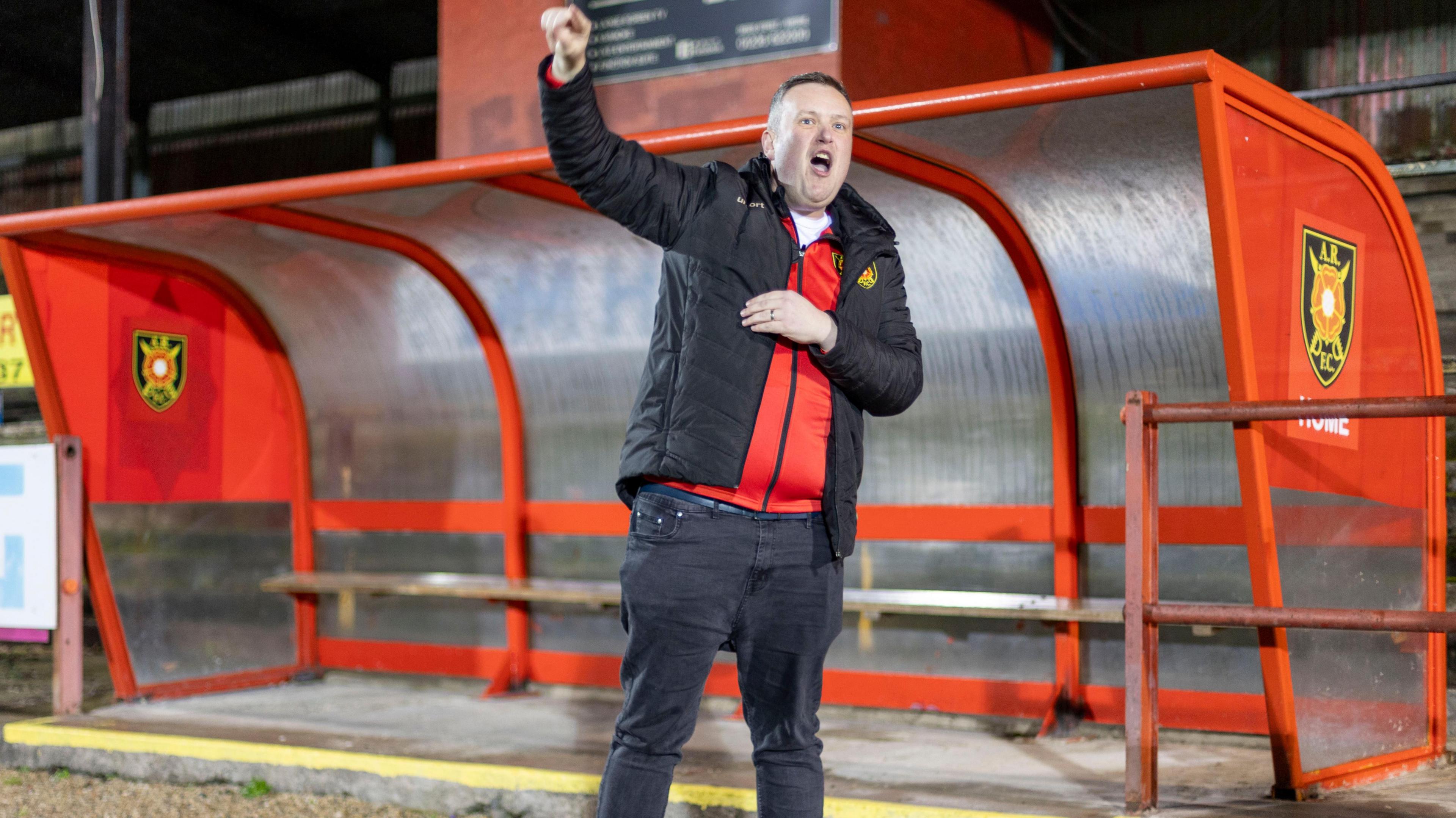Albion Rovers - The fan managing the Lowland League team against Hearts ...