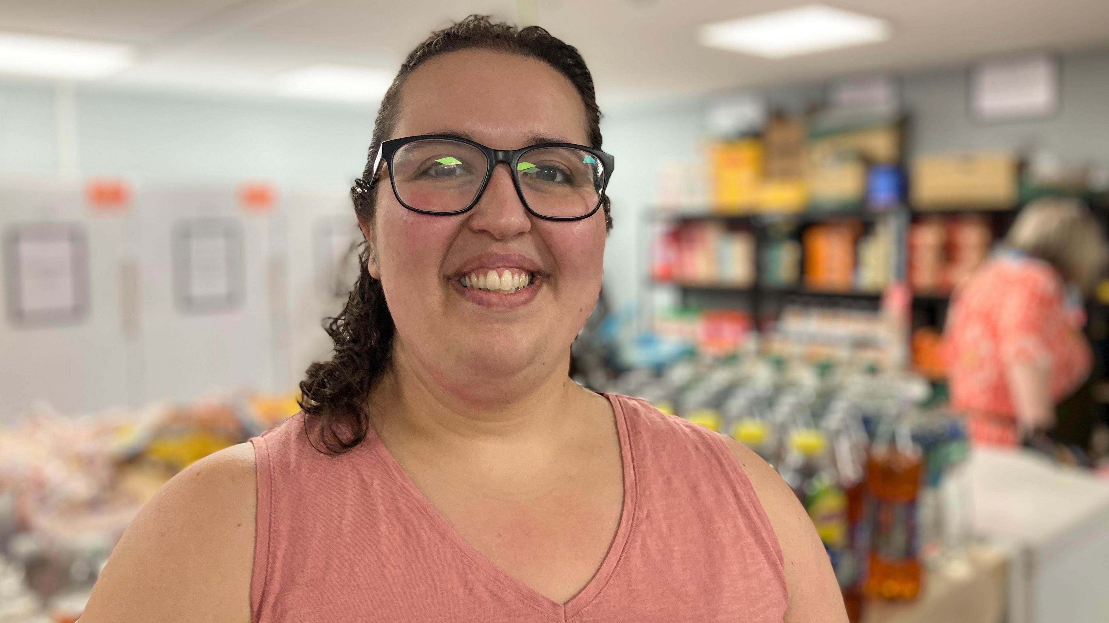 We want everyone to use our 'very green grocery' in Crewe - BBC News