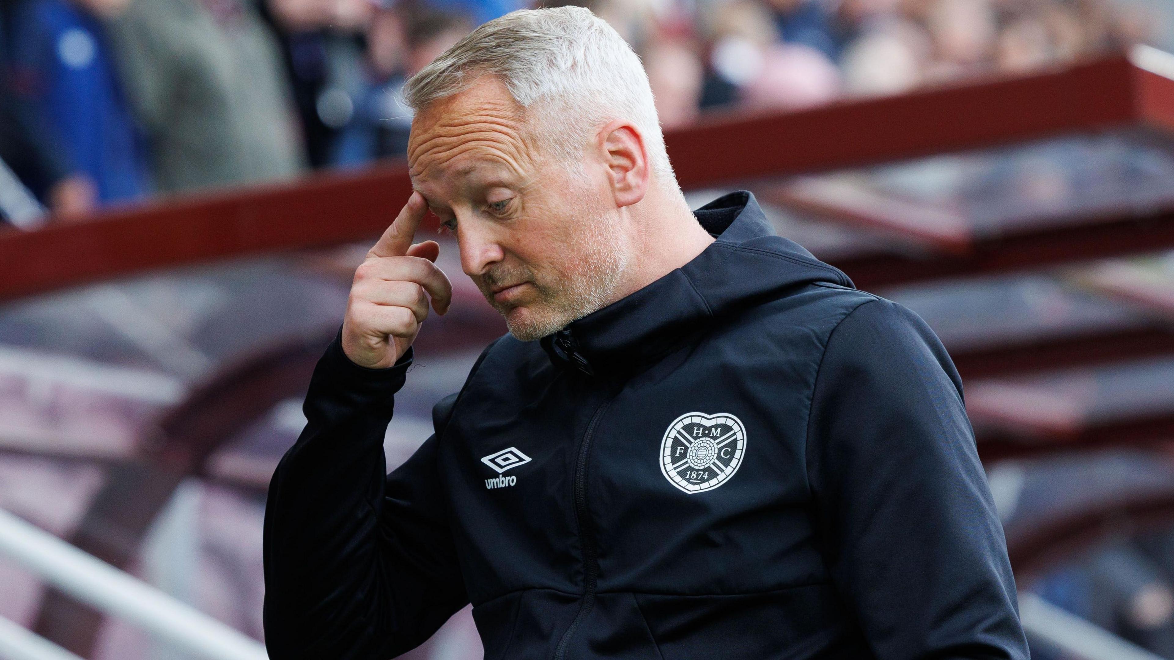 Neil Critchley 'couldn't make his mark' on Hearts - McGowan - BBC Sport