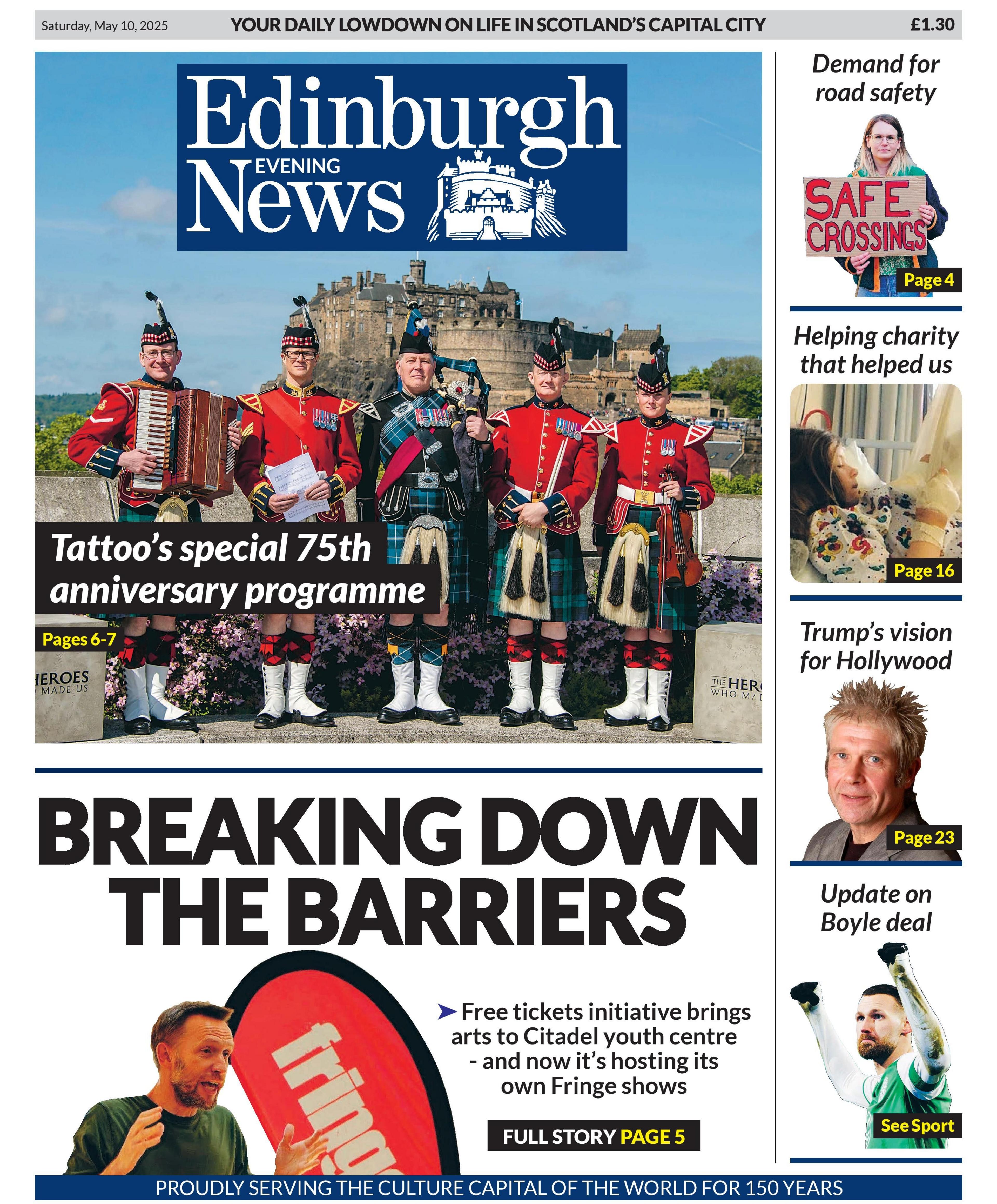 Scotland's papers: Gangland raids and NHS24 calls abandoned - BBC News