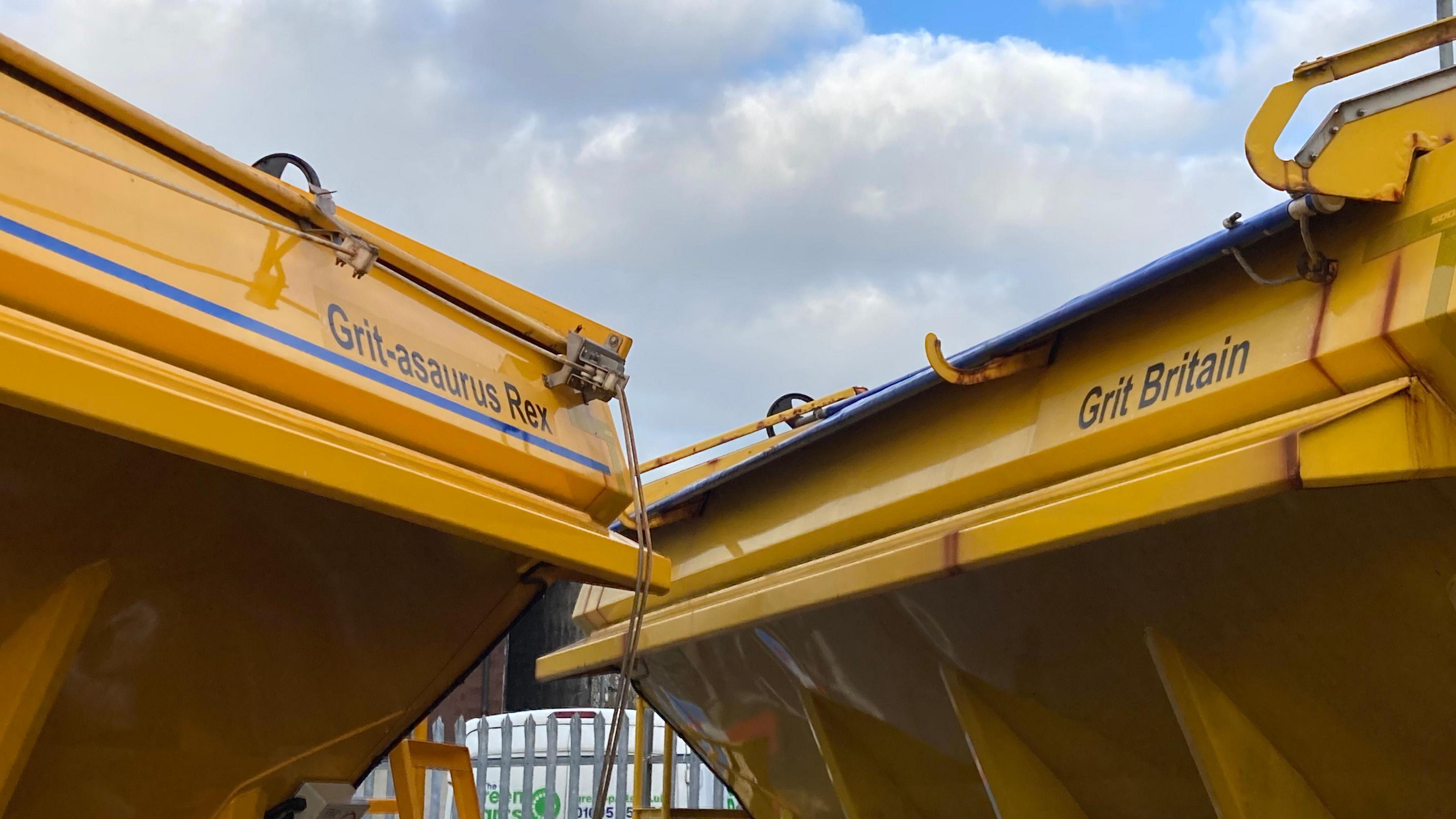 Grit-asaurus Rex among winners of gritter-naming contest - BBC News