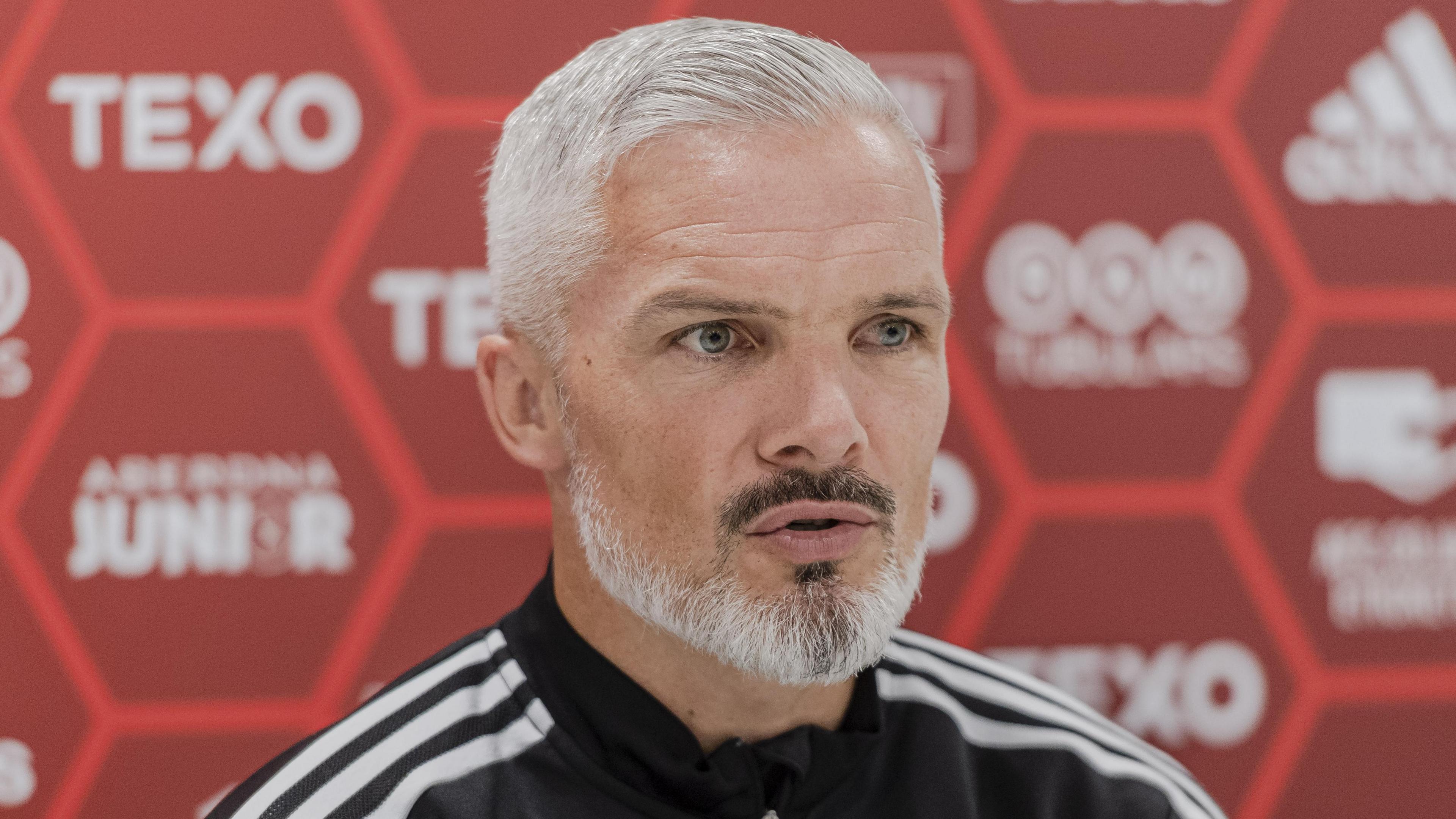 A﻿berdeen news conference - key points from manager Jim Goodwin - BBC Sport