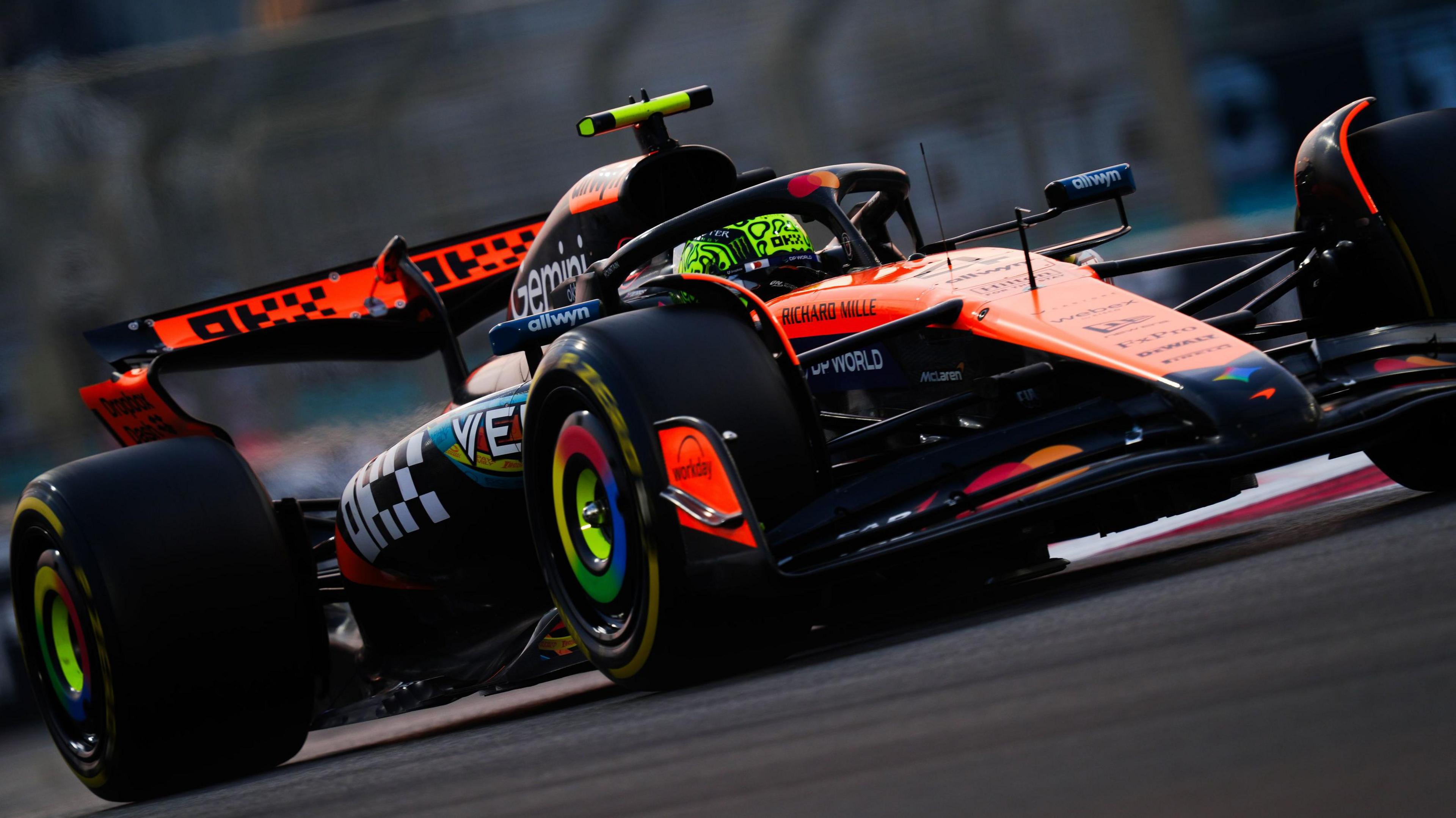 Abu Dhabi Grand Prix: Lando Norris fastest from Max Verstappen in ...