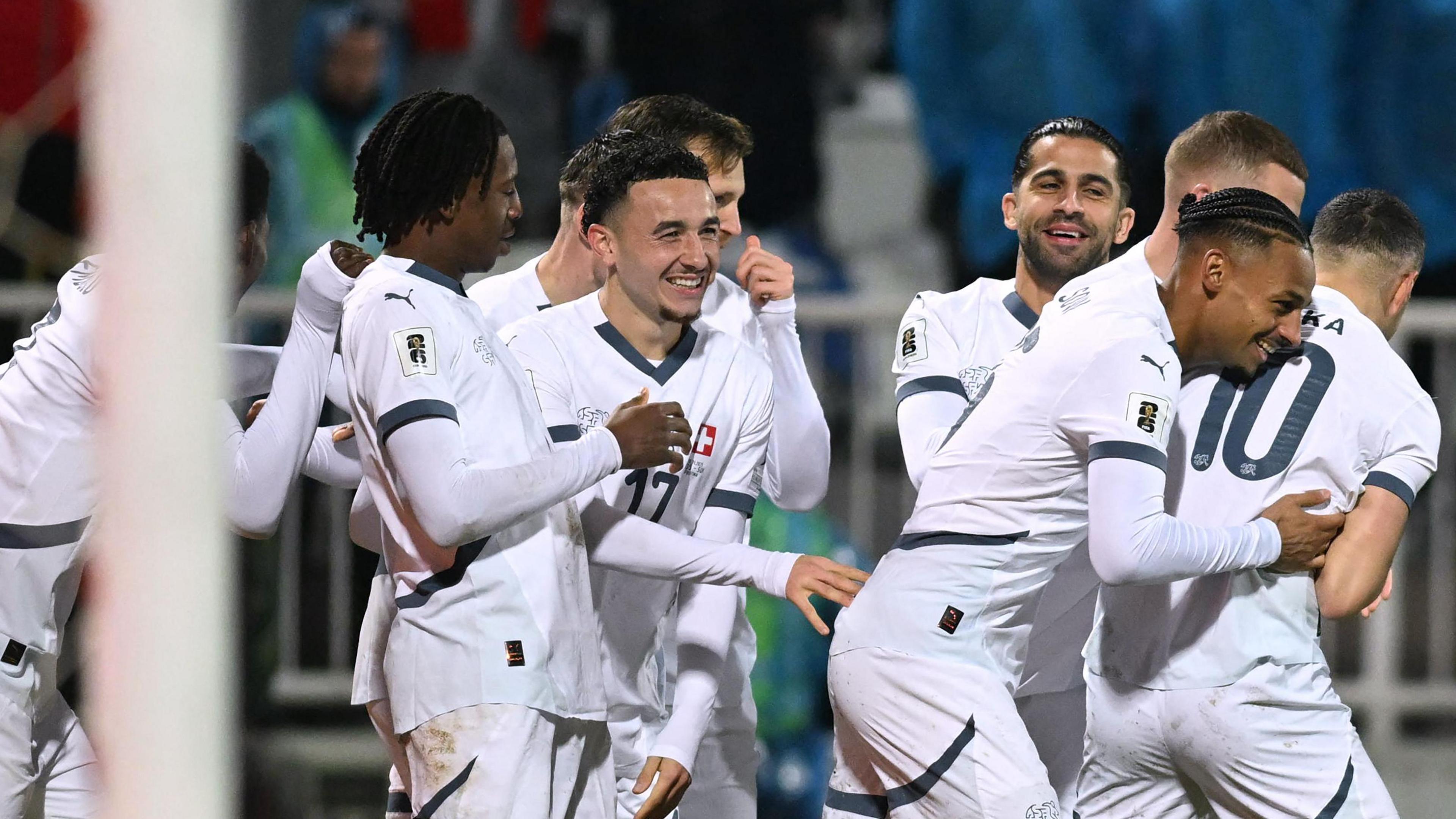 Kosovo 1-1 Switzerland: Swiss reach World Cup despite draw in Kosovo ...