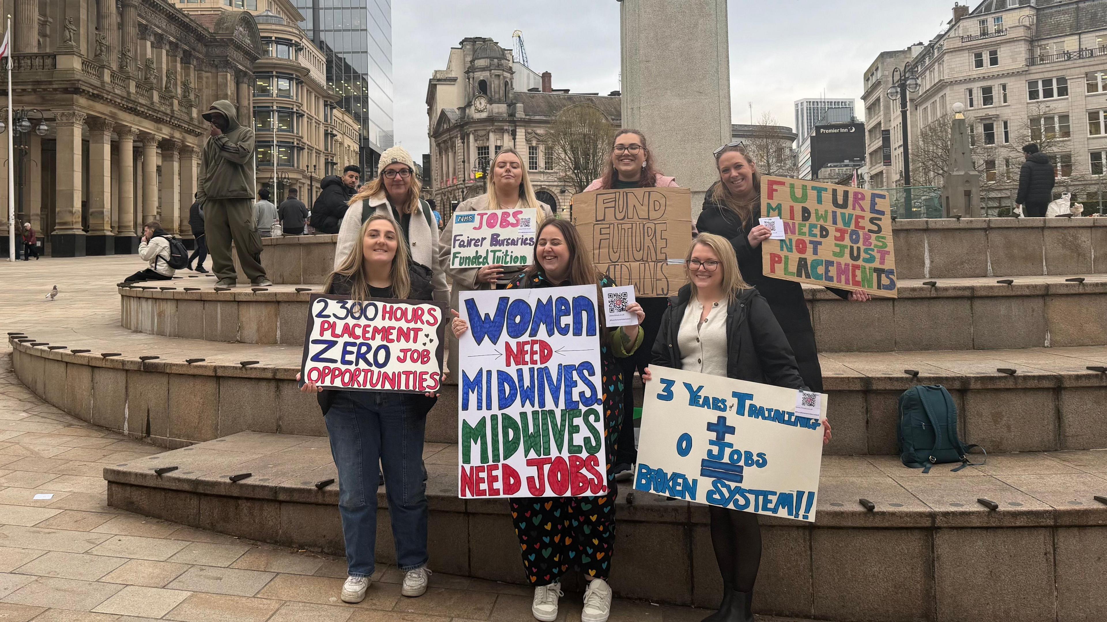 Women need us but we can't find jobs, say future midwives - BBC News