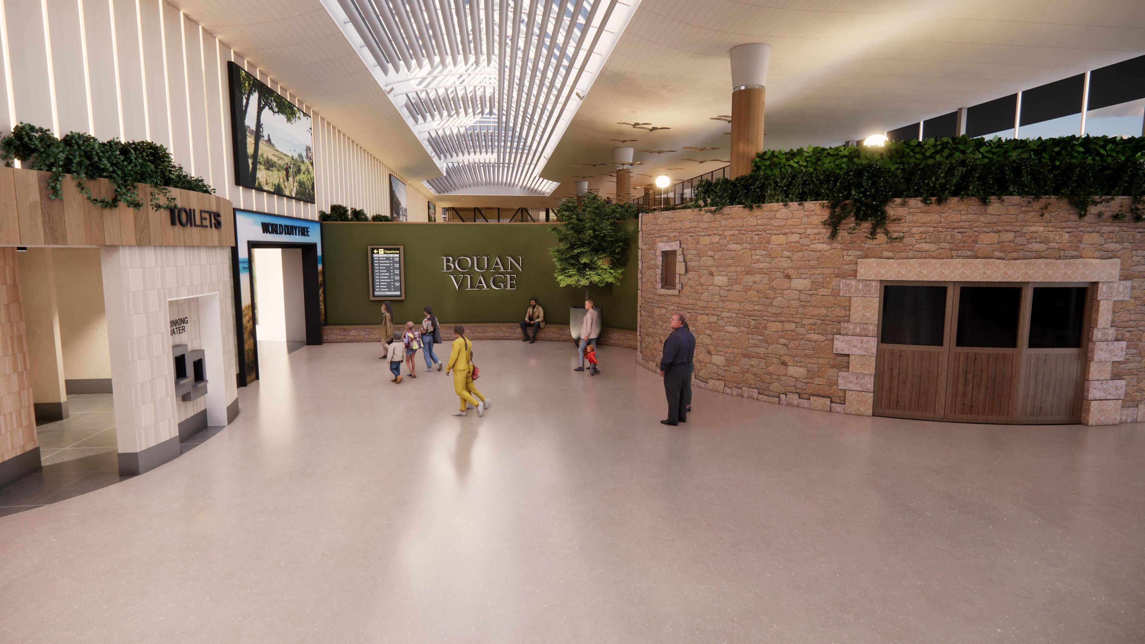 First look at Jersey airport redevelopment plans - BBC News