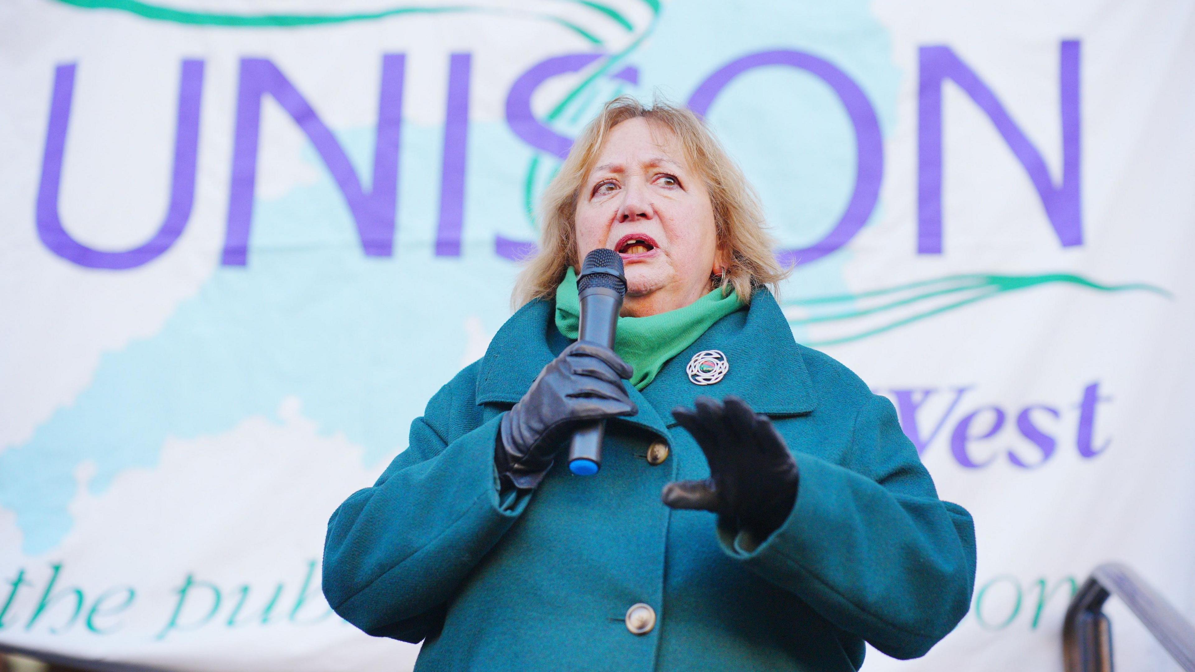 Left-wing candidate Andrea Egan beats Starmer ally to lead Unison - BBC ...