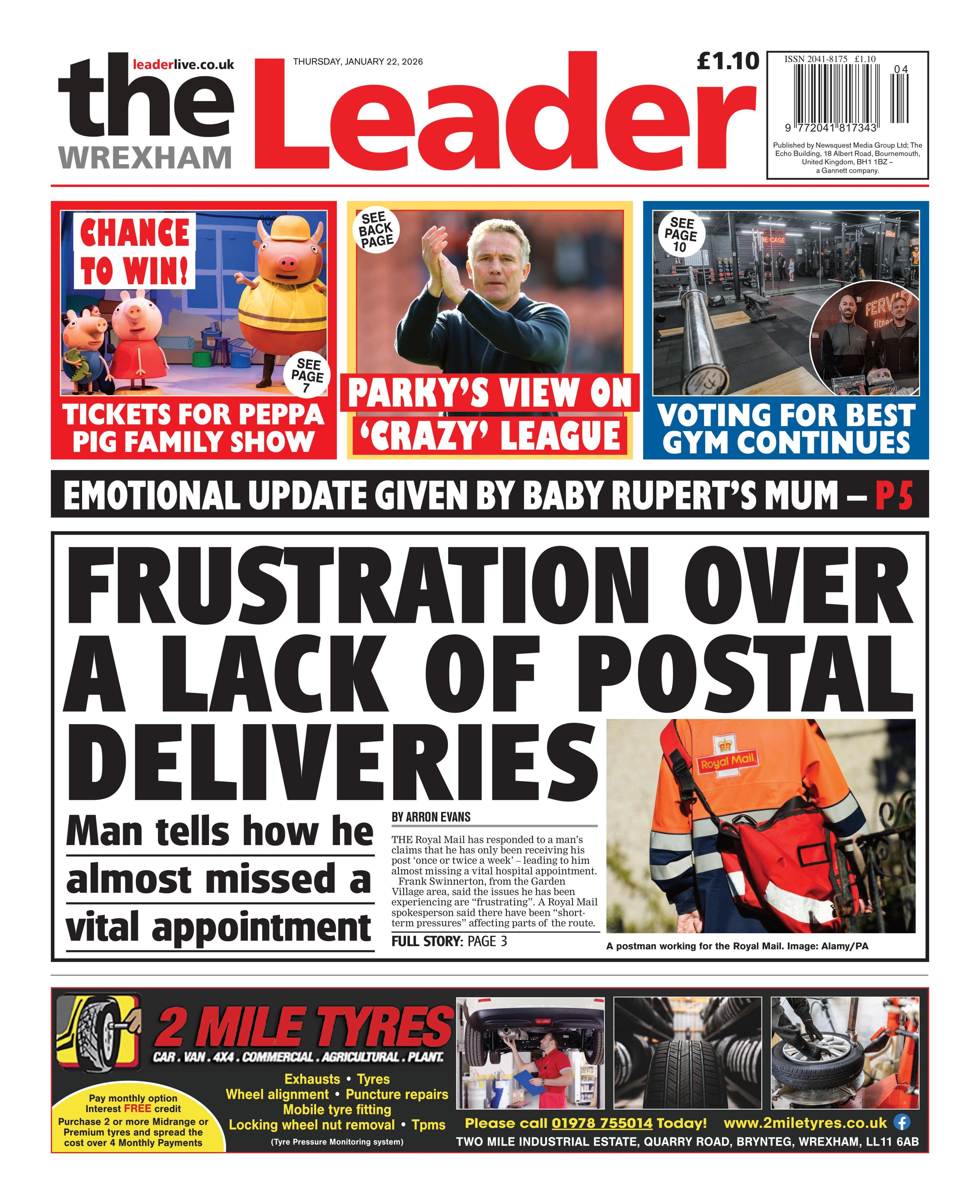 Wales' papers: Tesla's conviction silence and postal delivery woes ...