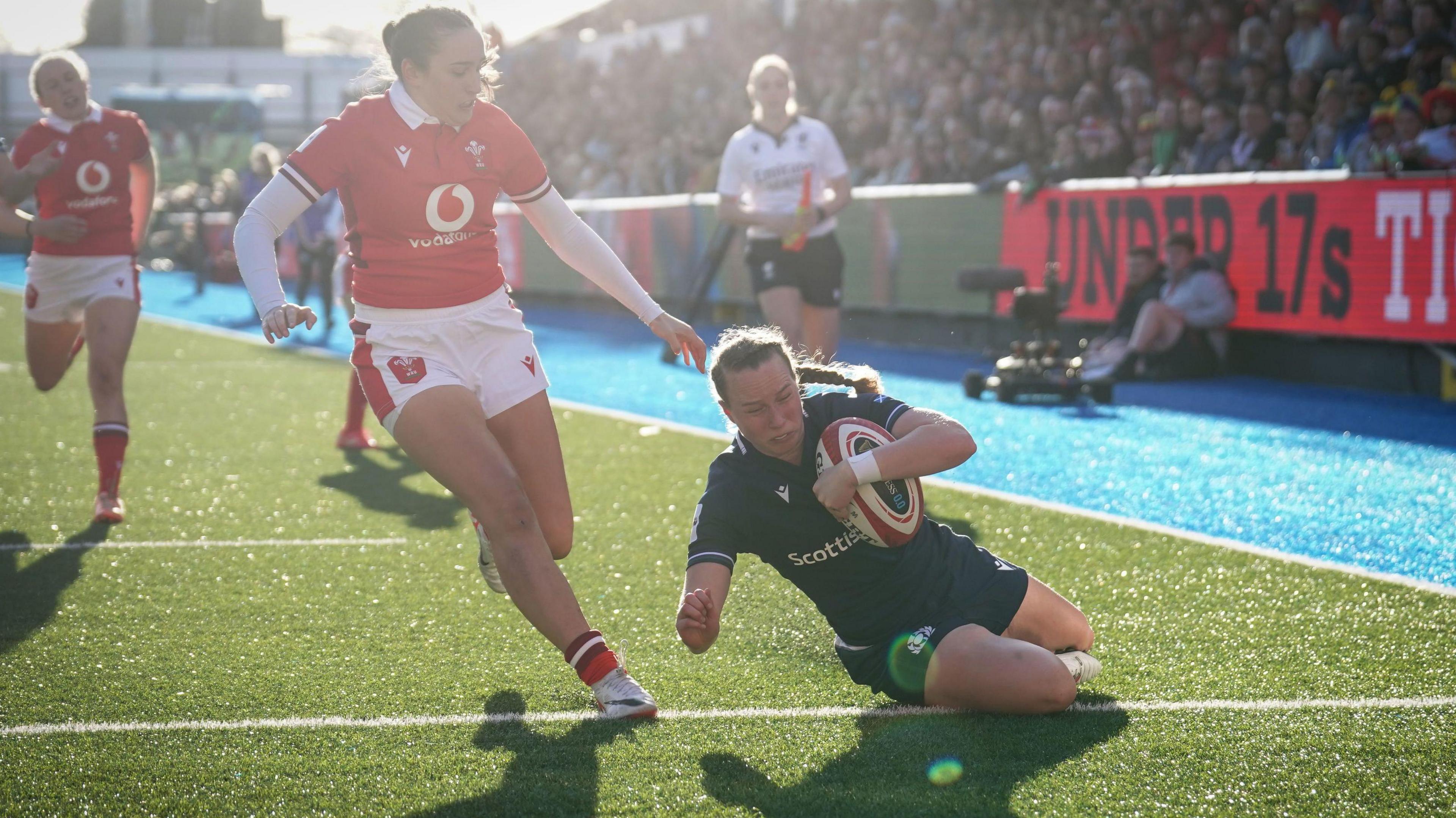 'Scoring tries the best feeling' - Grant - BBC Sport