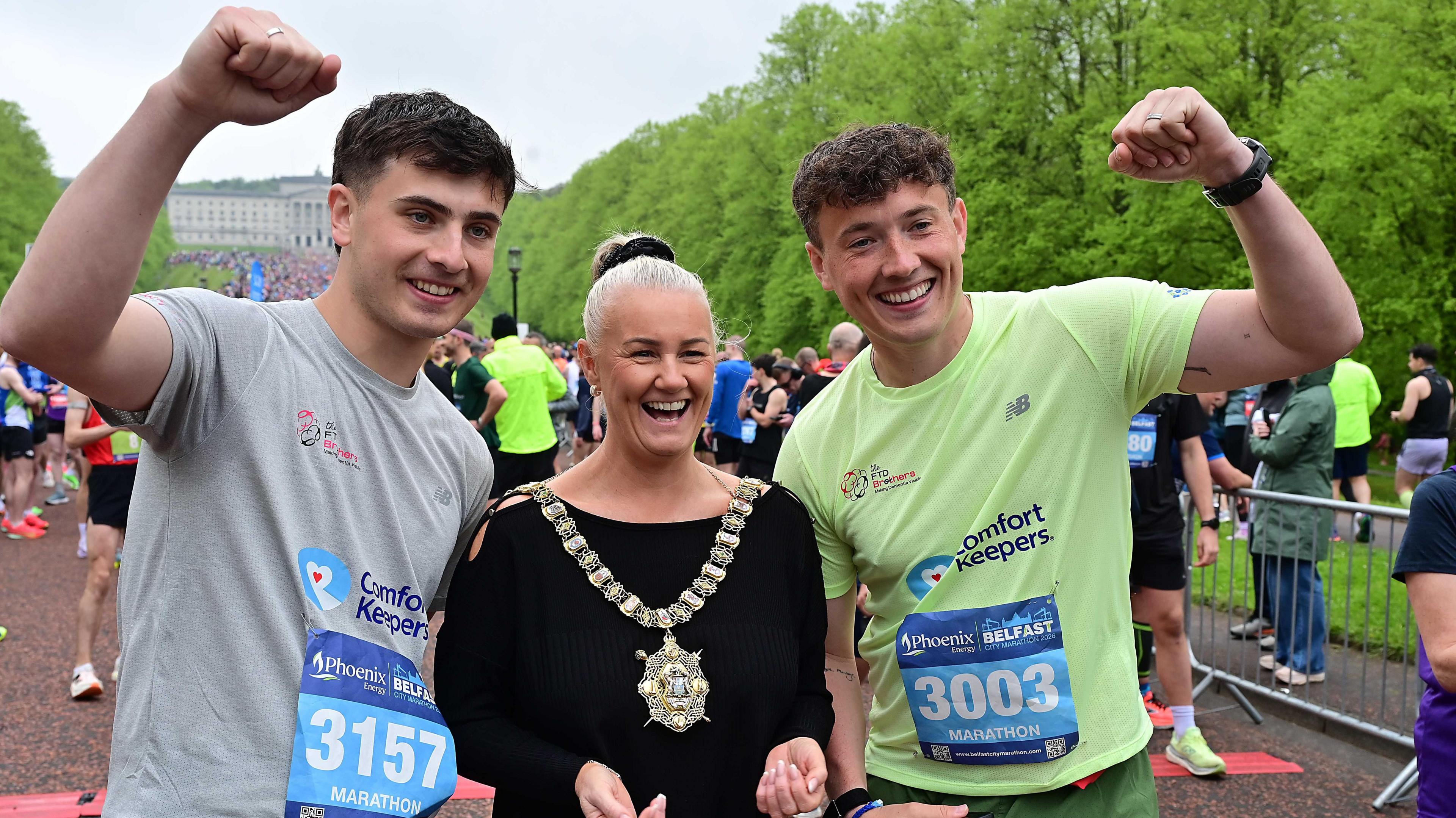 Belfast Marathon 2026: Champ wins race by one second - BBC News