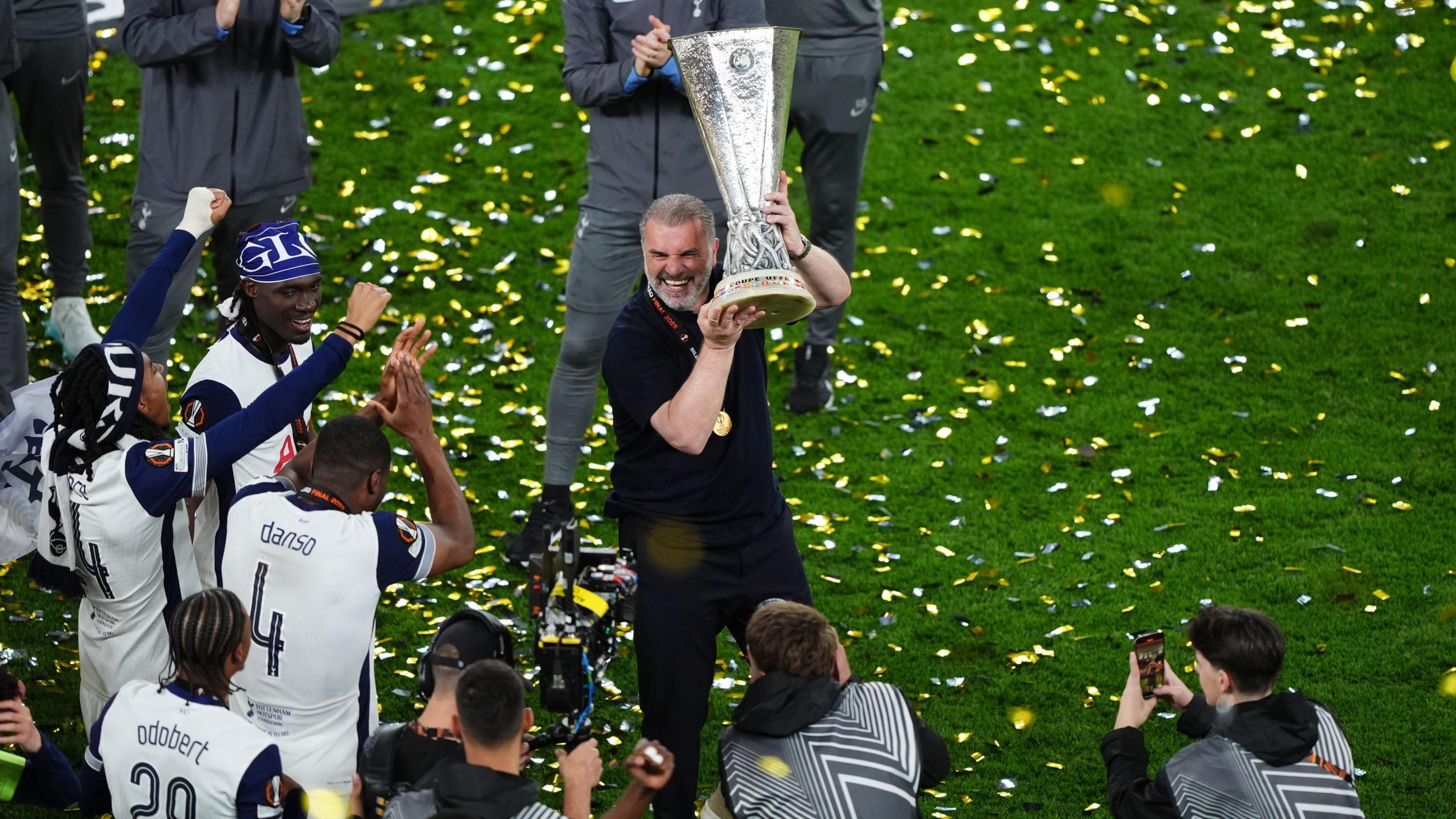 Tottenham win Europa League: Picture gallery of win in Bilbao over Man ...