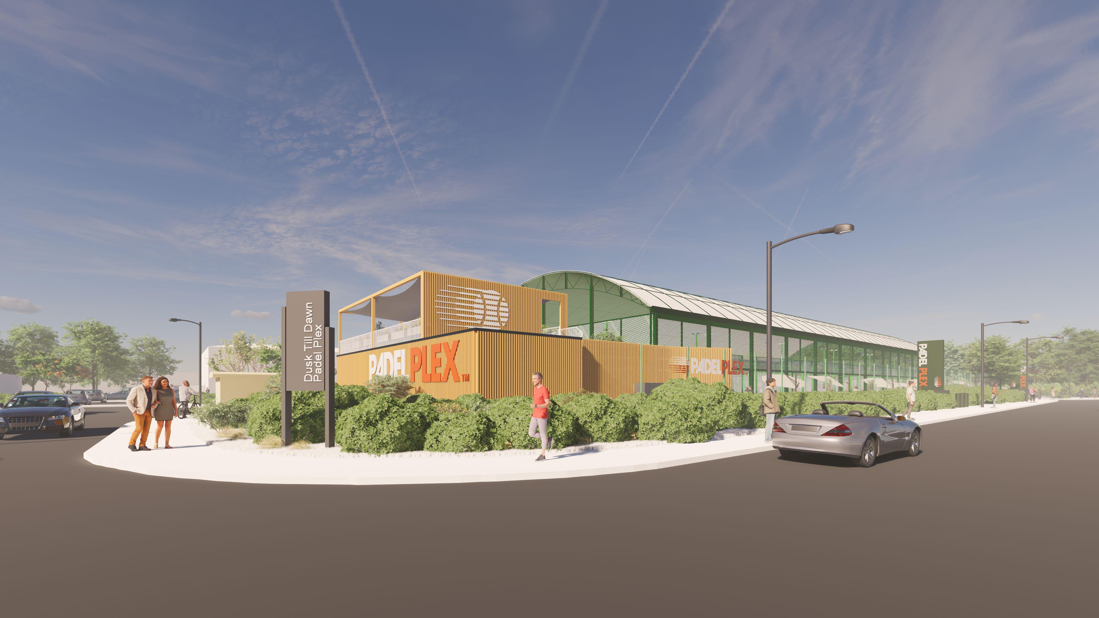 Plans submitted for new Nottingham £1m padel complex - BBC News