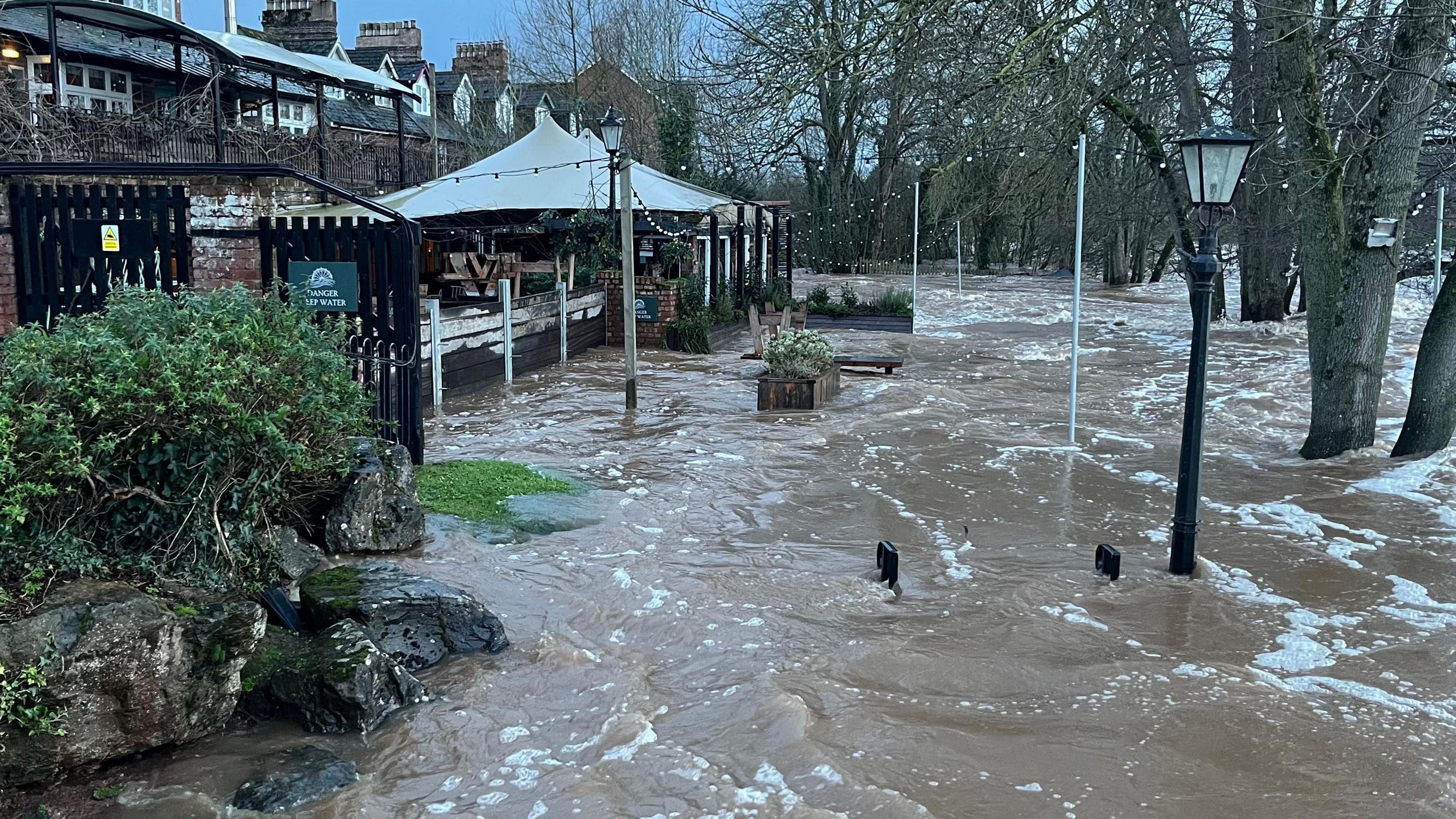 Flooding as Devon and Cornwall hit by Storm Chandra - BBC News
