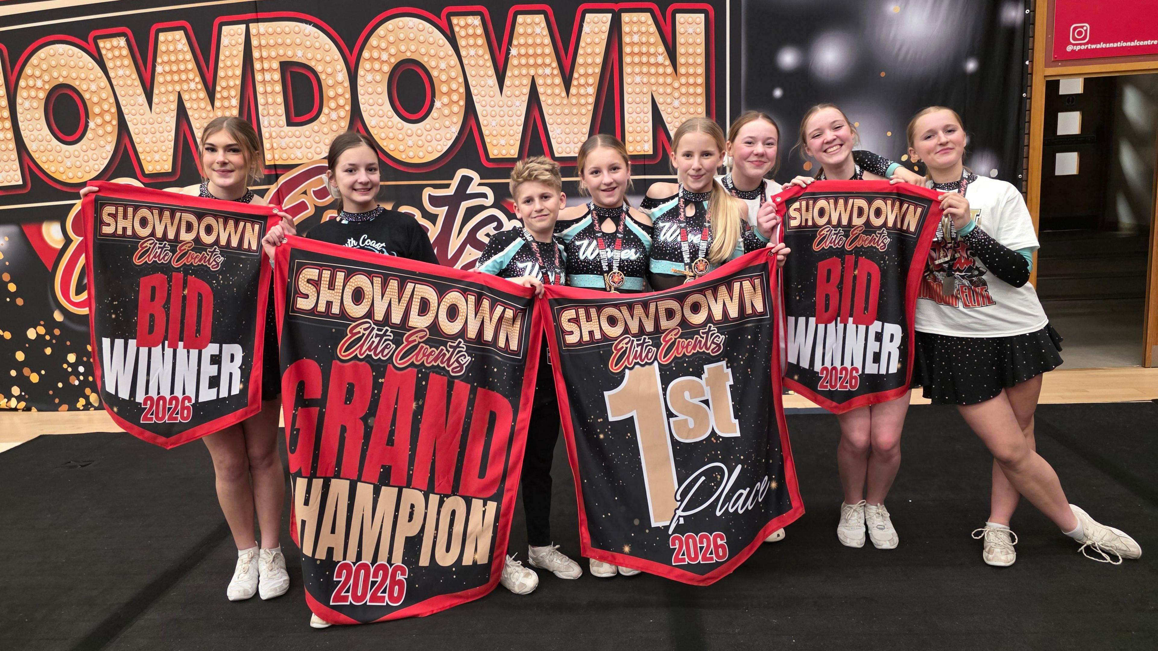 West Somerset cheerleading group qualify for world finals - BBC News