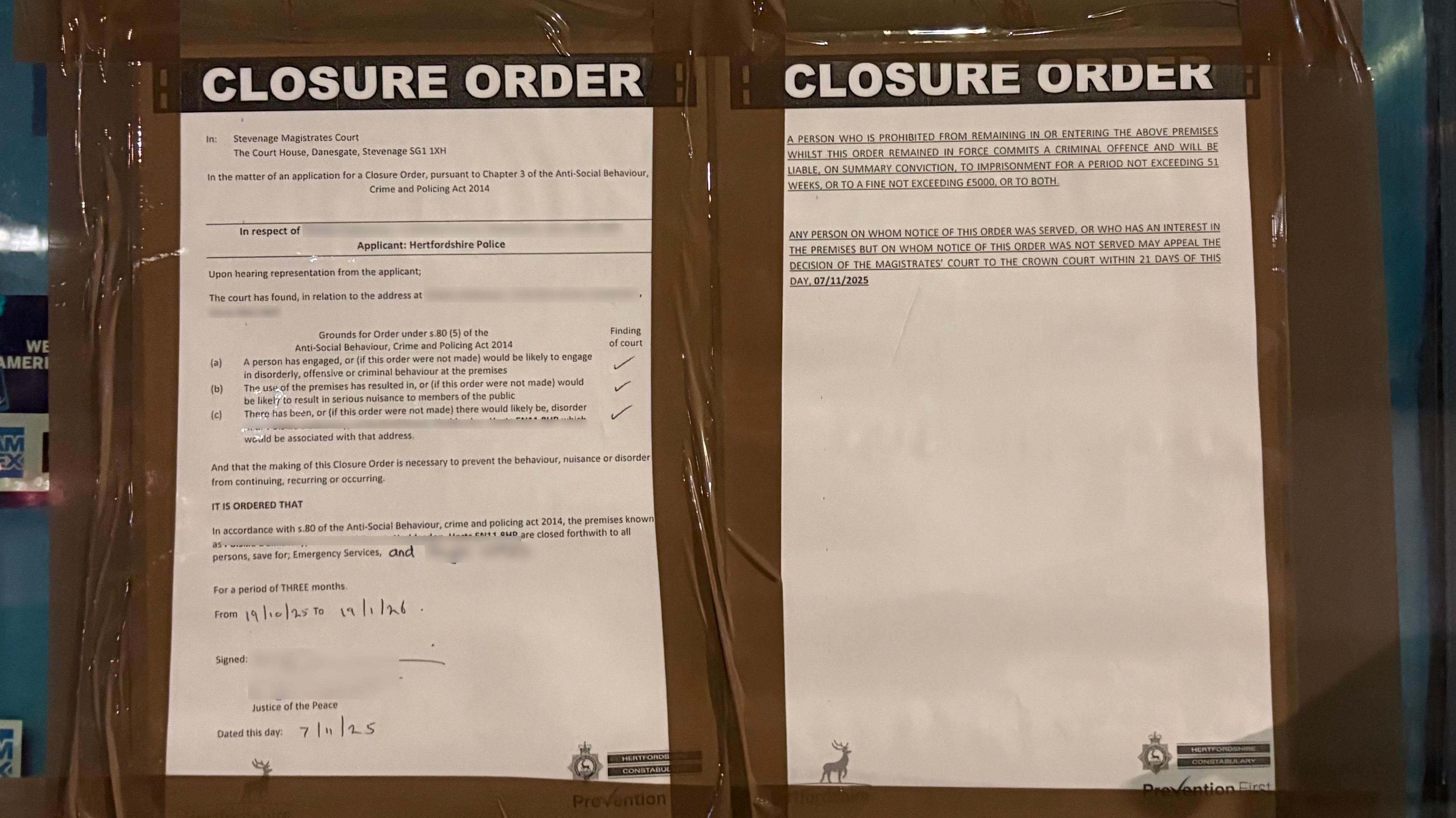 Call for action against Hertfordshire shops fronting criminal activity ...