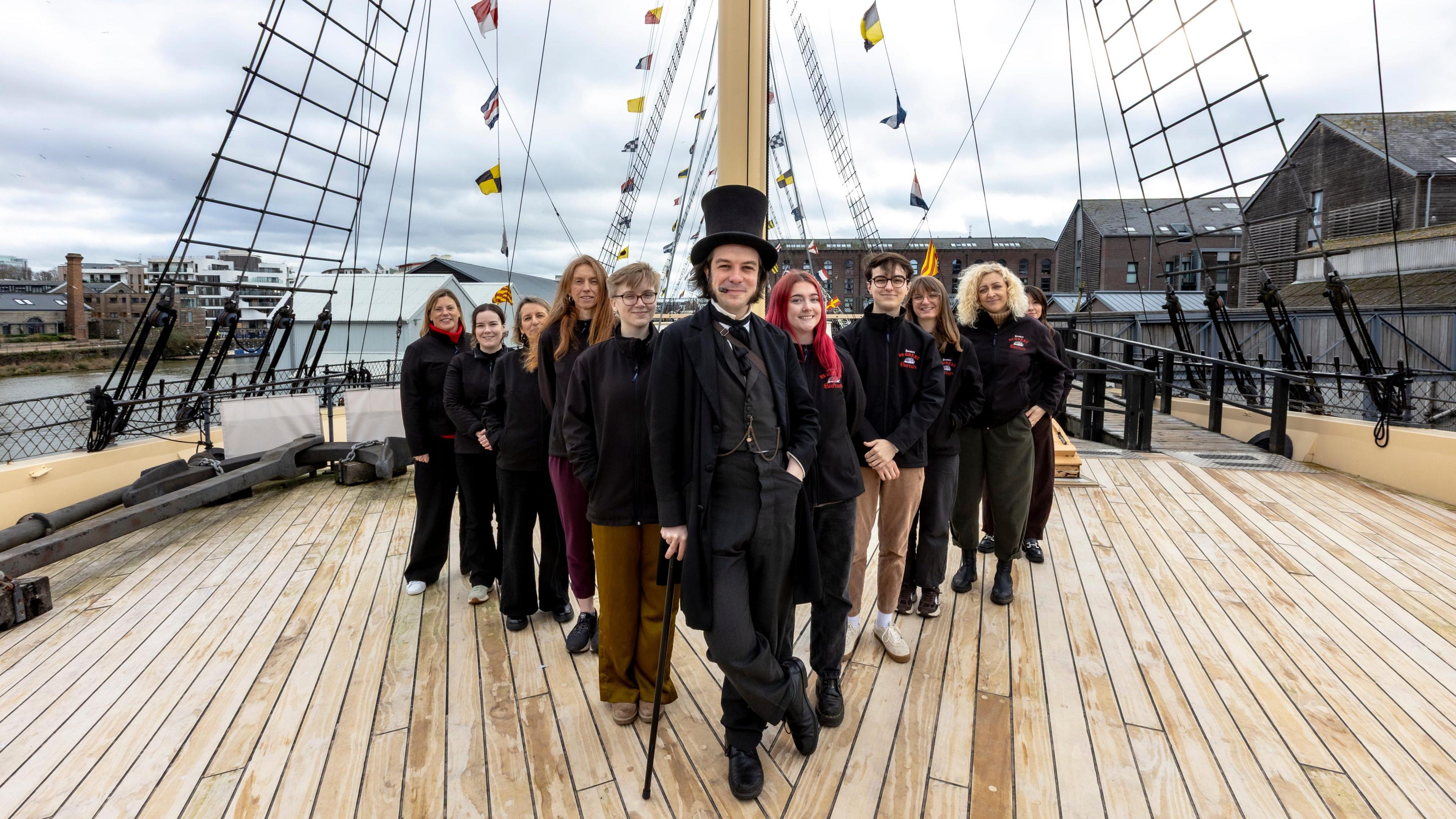 'All hands on deck' for SS Great Britain museum fundraiser - BBC News