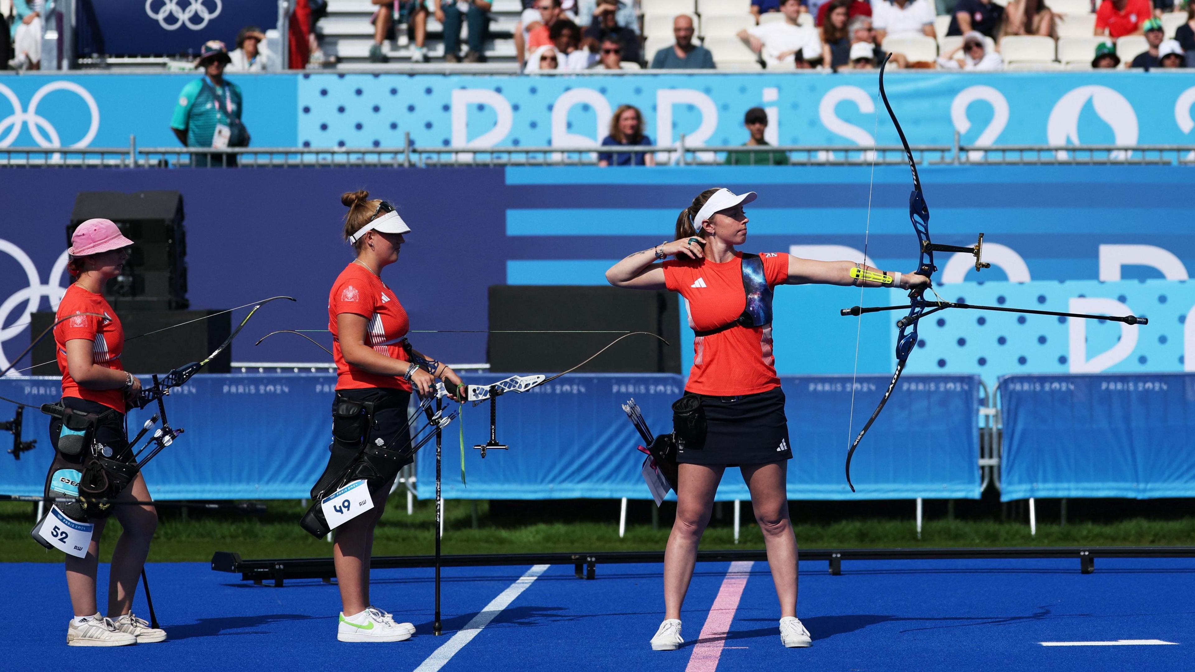 Paris 2024: Great Britain women's archers out of team event in first ...